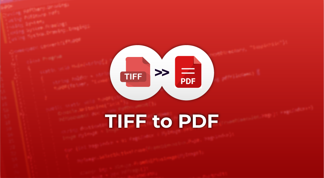 Convert TIFF to PDF